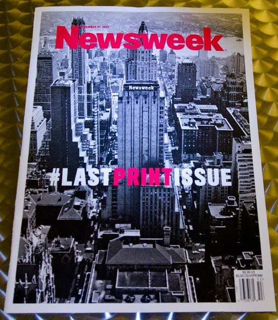Hashtag symbolizes end of an era for Newsweek | Hindustan Times