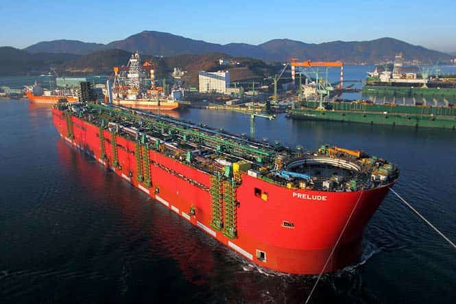 Samsung Heavy Industries floats world's largest floating vessel ...