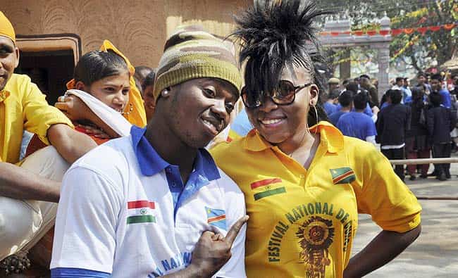 Record 1.42 lakh footfalls at Surajkund fair | Travel - Hindustan Times