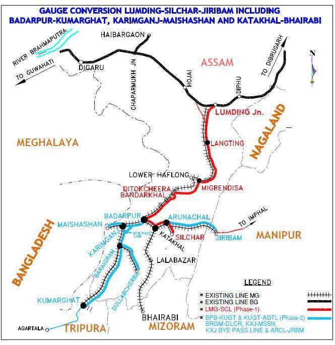 Mega block: Gauge conversion to cut off 74 lakh people in NE | India News