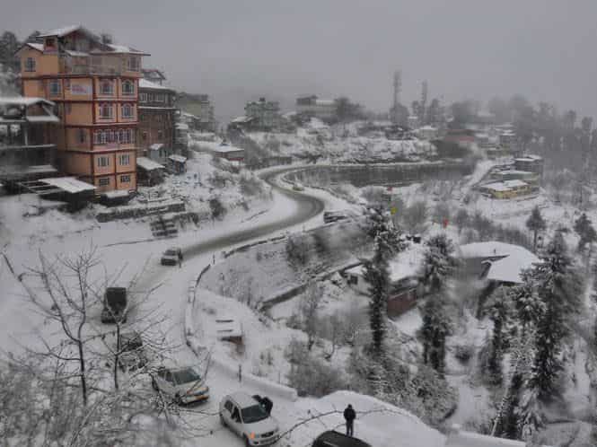 Snowfall in Shimla - Hindustan Times