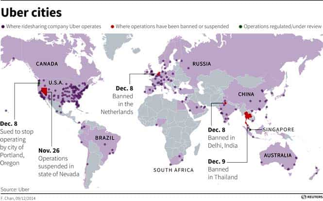 Delhi to Spain, Uber in trouble over rider safety worldwide | India News