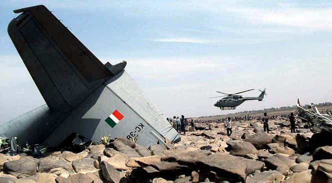 Five killed as IAF's Super Hercules plane crashes | India News
