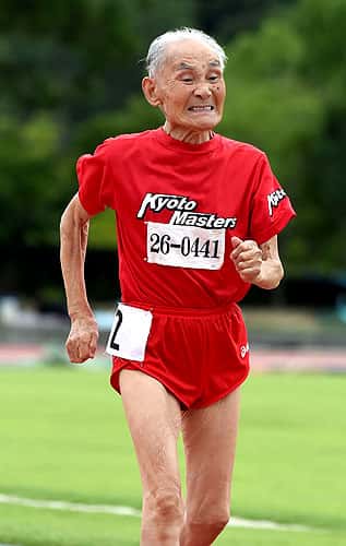 Japan's 'Golden Bolt': 103-year-old challenges world's fastest man ...