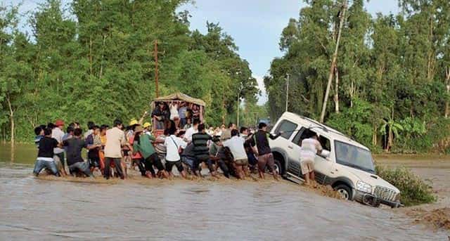 In pics | Floods across 3 states, army conducts rescue operations ...