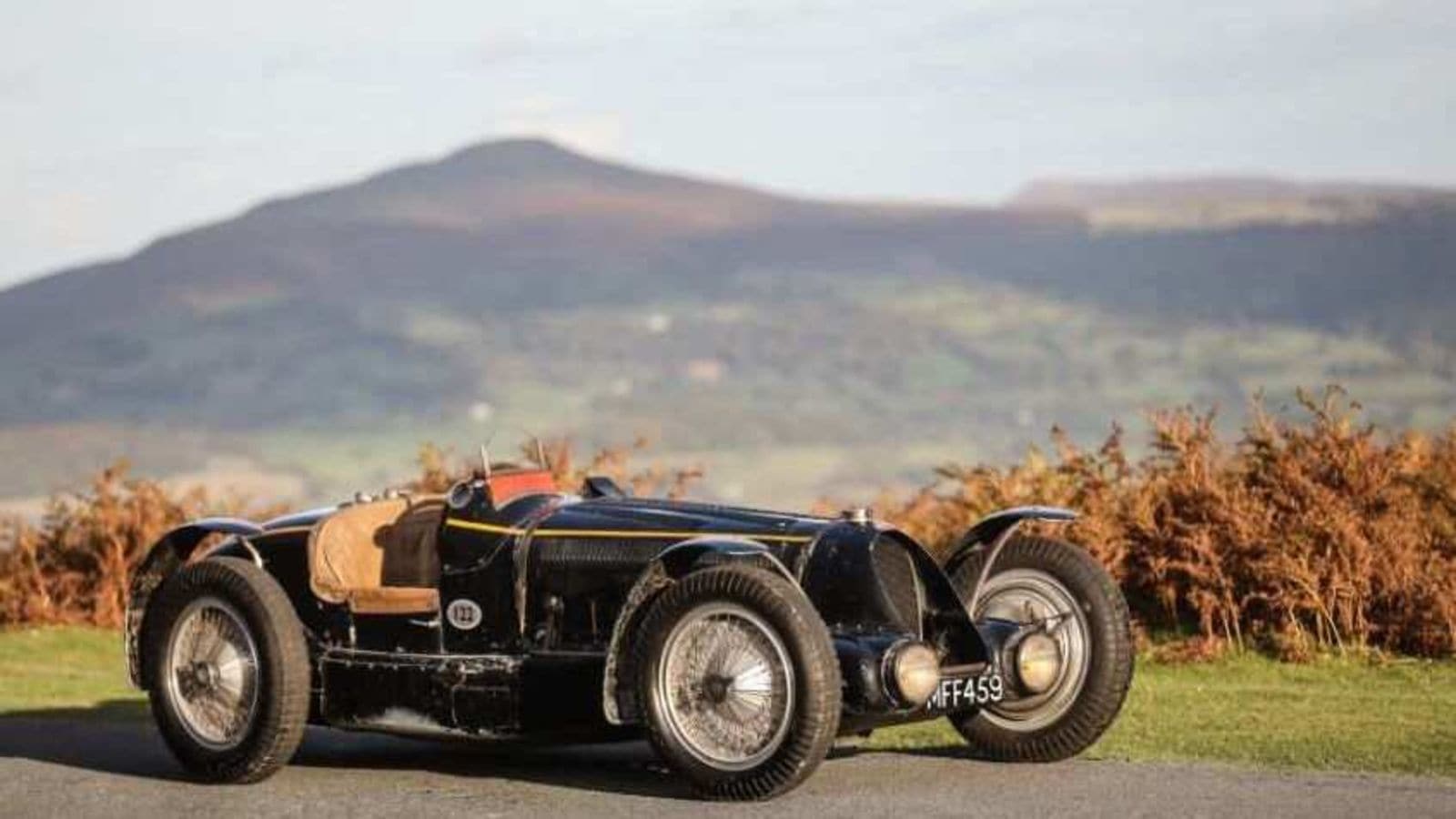 Vintage Bugatti, winner of 1934 Grand Prix, auctioned for massive £9.5 ...