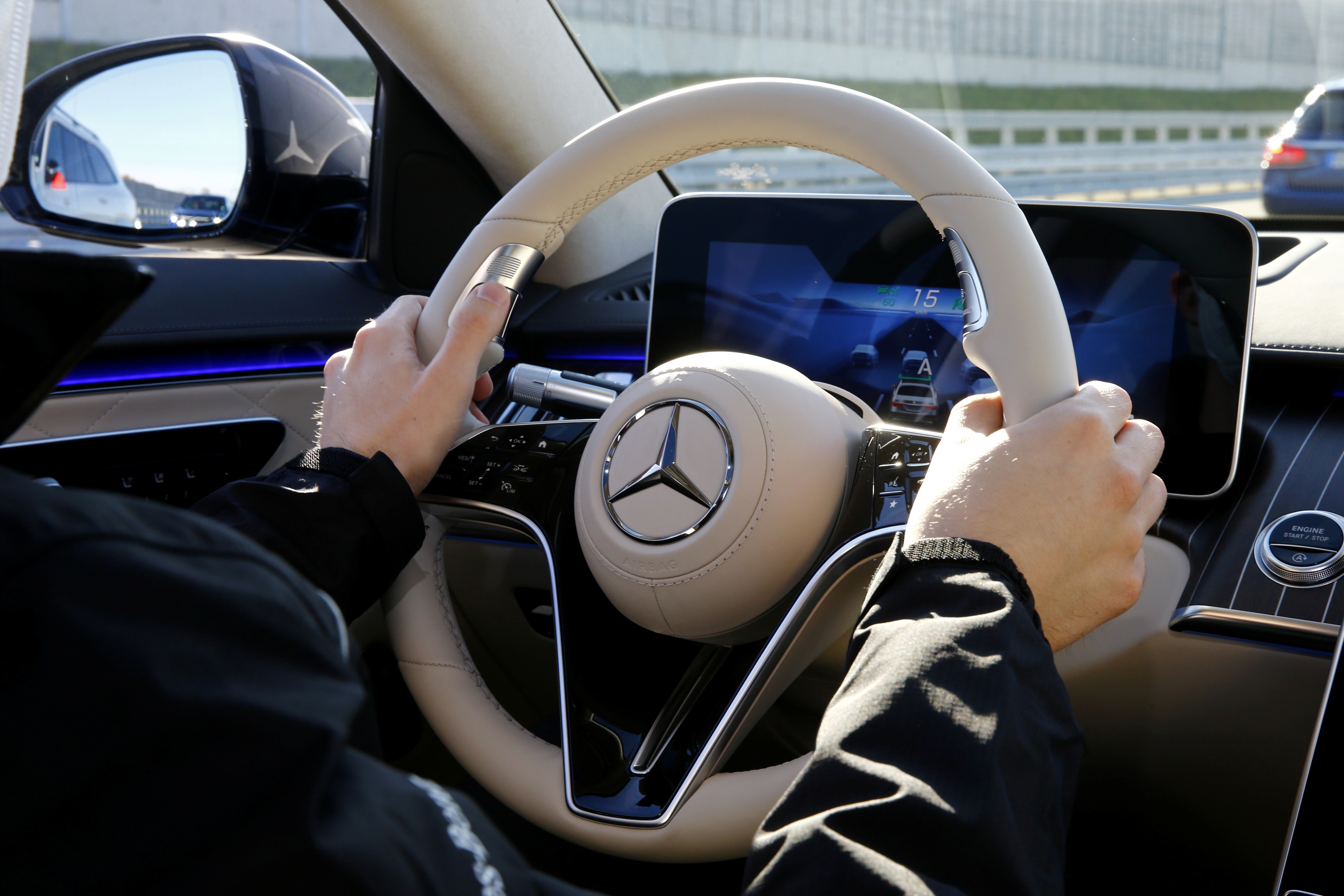 Mercedes bets on evolution as Tesla touts revolution in automated ...