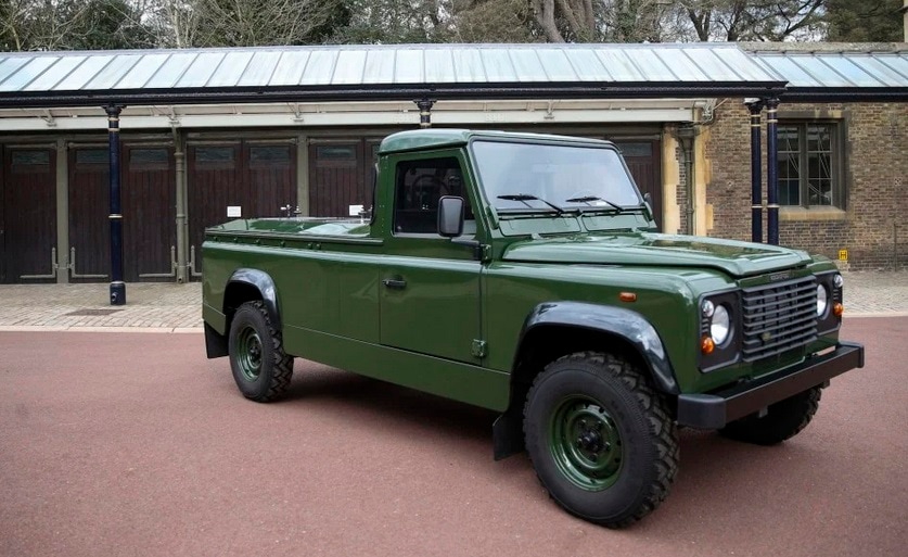 In Pics: Prince Philip’s Land Rover hearse revealed ahead of funeral ...