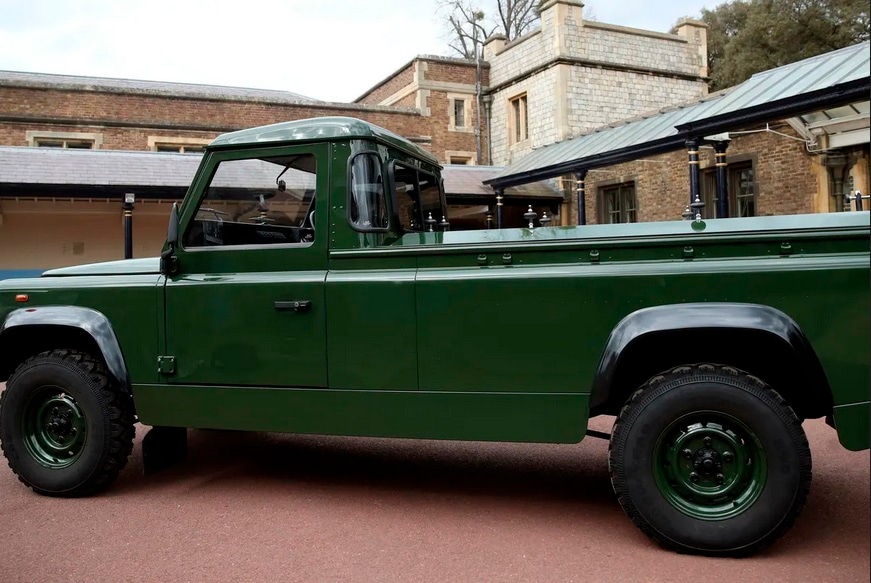 In Pics: Prince Philip’s Land Rover hearse revealed ahead of funeral ...