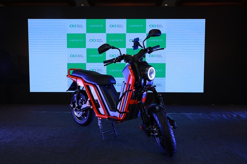 In pics: Boom Corbett electric scooter launched in India with 200 km ...