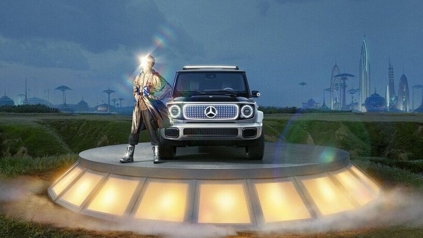 Check out this fully electric Mercedes that can perform donut | HT Auto