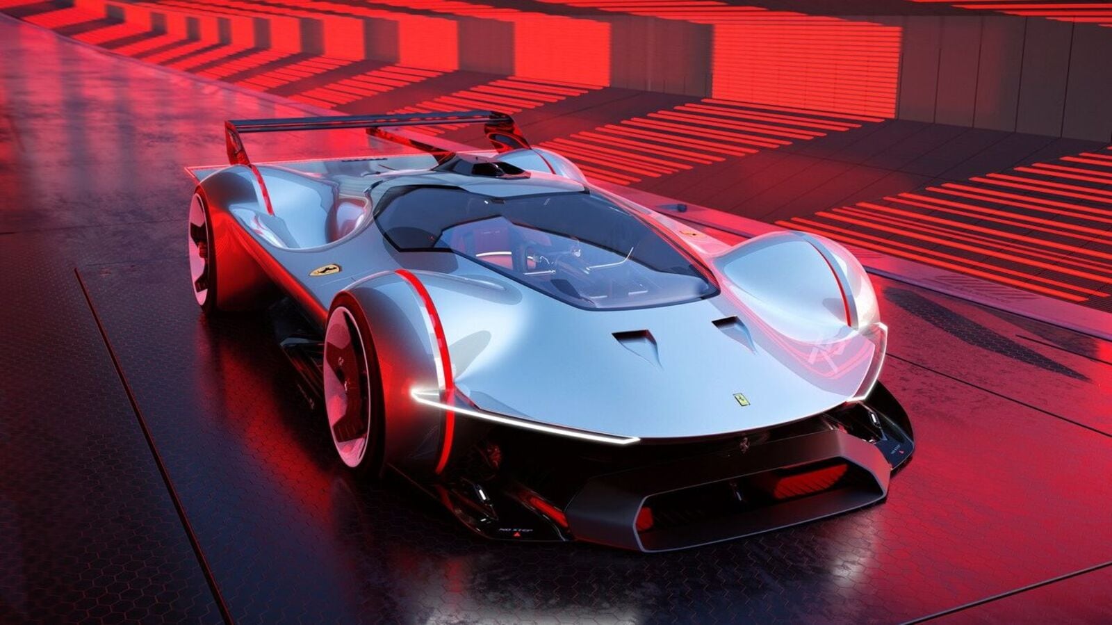 Ferrari Vision GT is an insanely powerful retro-futuristic machine | HT ...