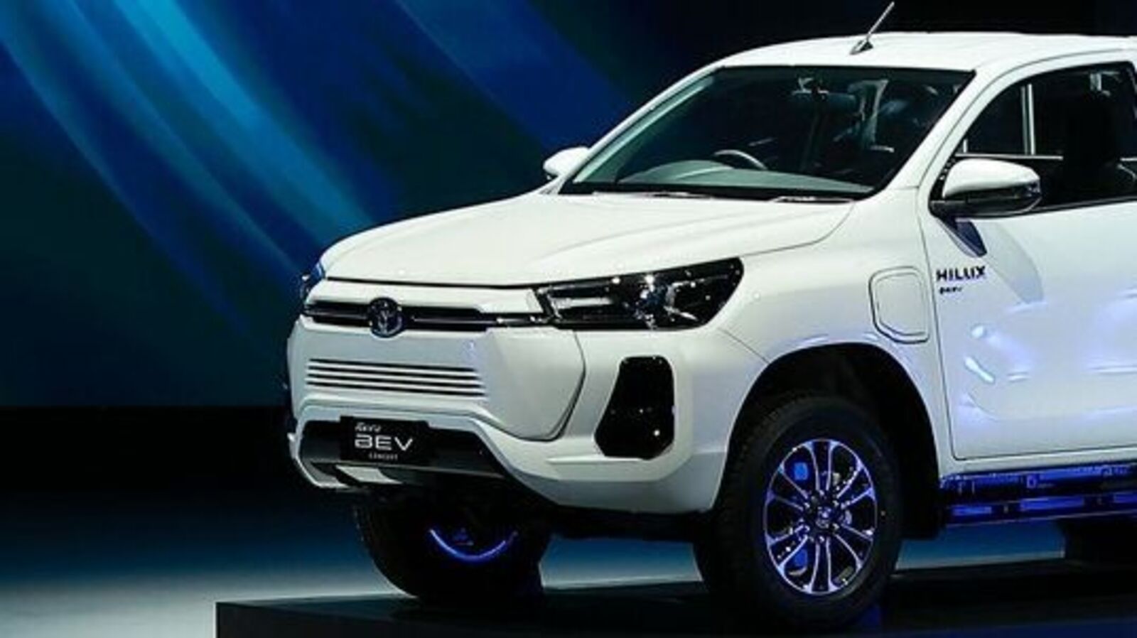 Toyota Hilux EV looks like a silent monster