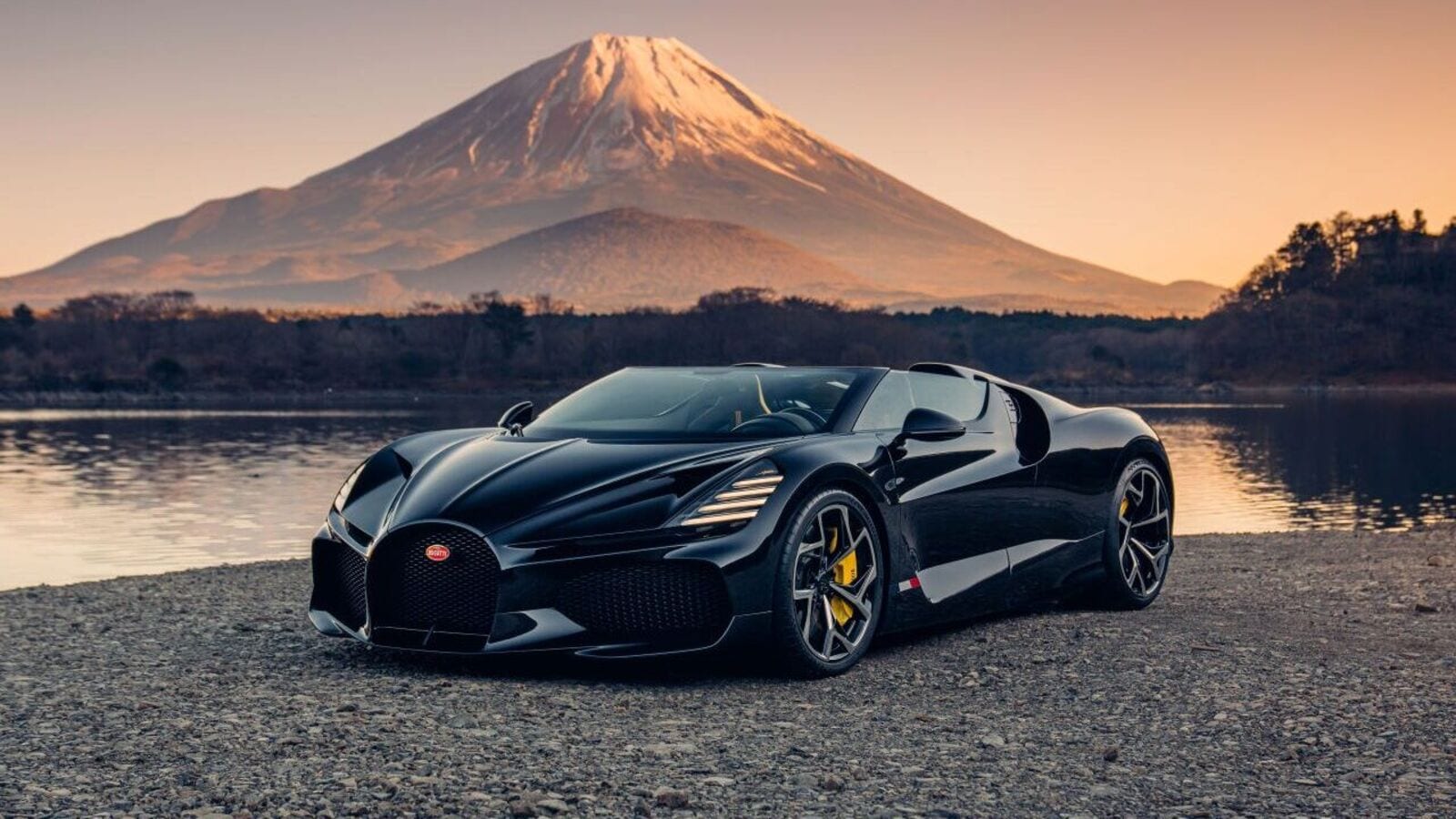 Bugatti Mistral Roadster lights up streets of Tokyo | HT Auto