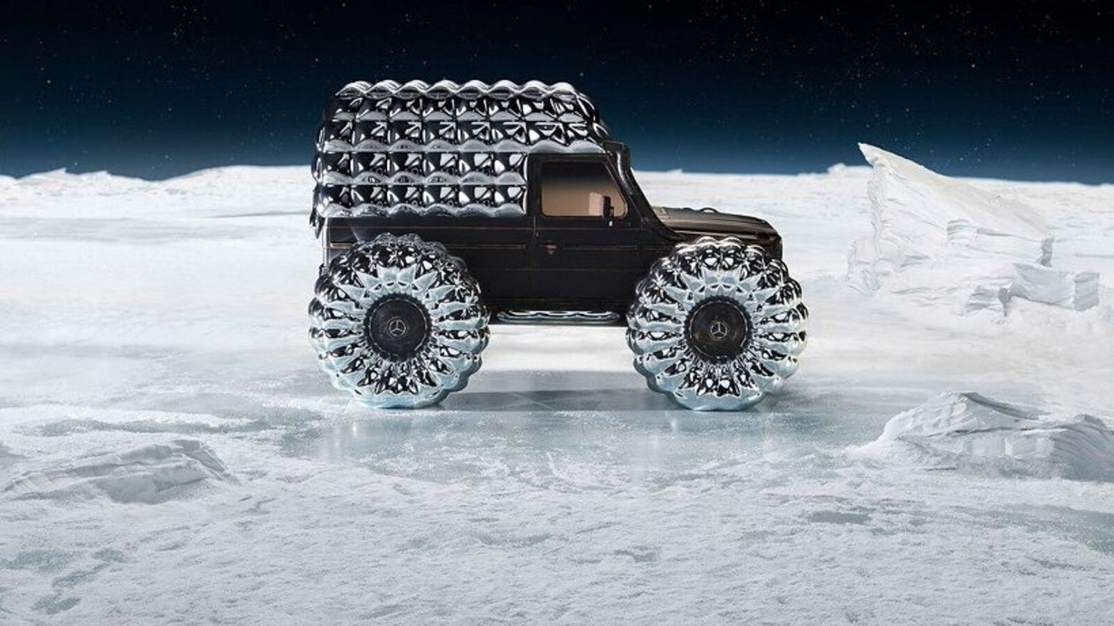Wait, what? This Mercedes has got puffer jacket wheels! | HT Auto