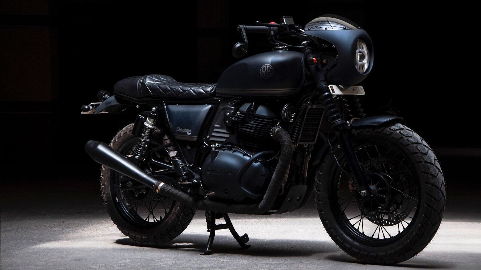 Royal Enfield Interceptor 650 modified into a cafe racer | HT Auto