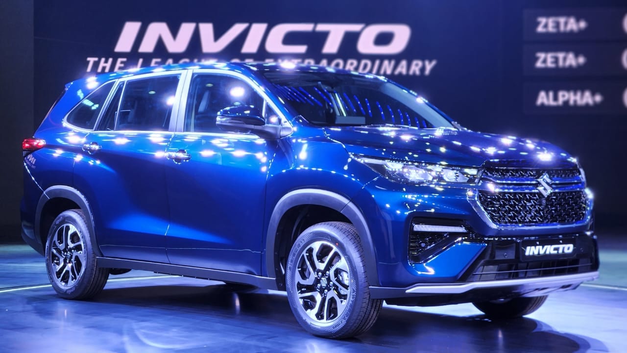 In pics: Maruti Suzuki Invicto MPV debuts in India at ₹24.79 lakh. Have ...