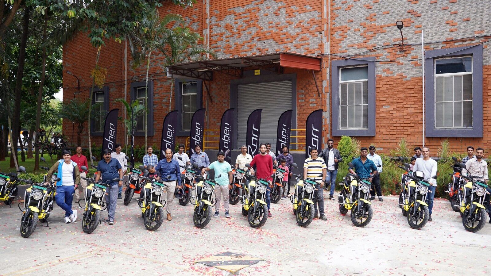 First 25 Oben Rorr electric bikes delivered to owners in this city | HT ...