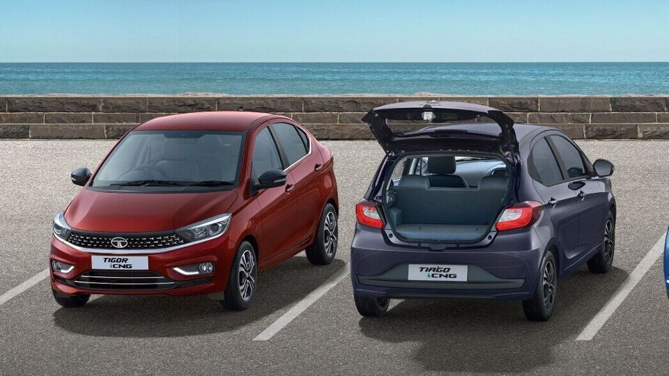 Tata Tiago, Tigor iCNG updated with twin-cylinder tech. Check out ...