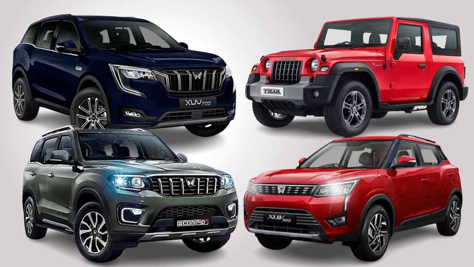 Mahindra XUV700, Scorpio-N, Thar, XUV300 prices hiked again | HT Auto Mahindra XUV700, Scorpio-N, Thar, XUV300 prices hiked again | HT Auto