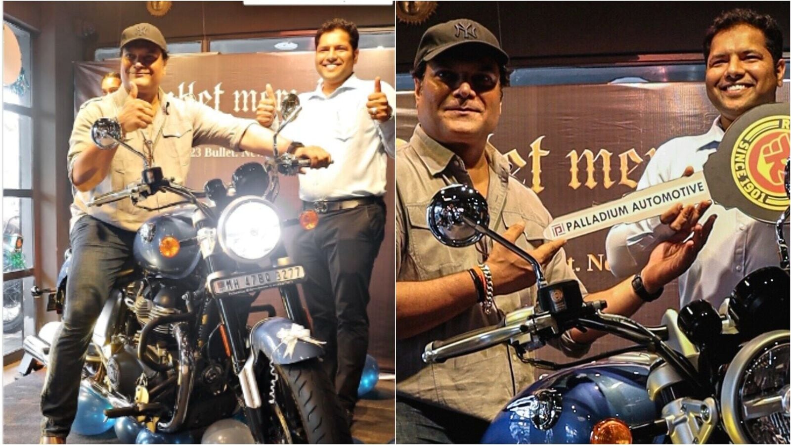 CID fame actor Dayanand Shetty gets the Royal Enfield Super Meteor 650 ...