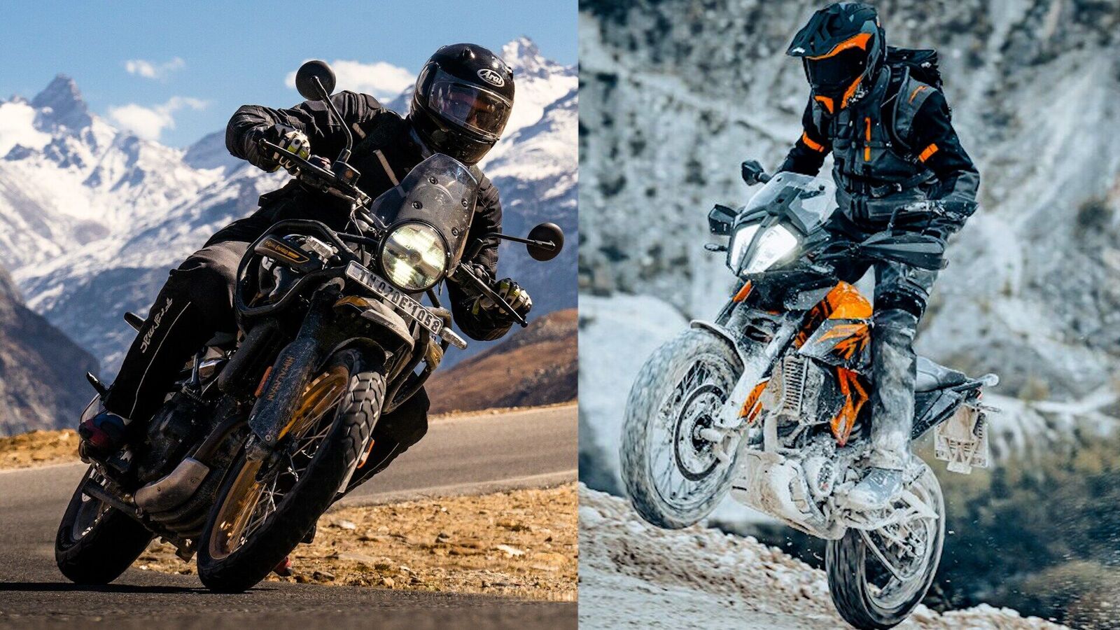 Royal Enfield Himalayan 450 vs KTM 390 Adventure: Which one should be ...