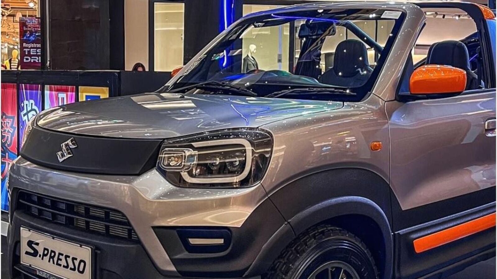 This custom Suzuki S-Presso Convertible is the ultimate lifestyle SUV ...