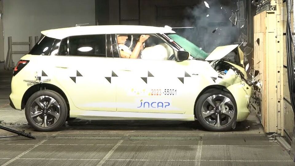 2024 Suzuki Swift secures 4 stars in Japan NCAP crash test | HT Auto