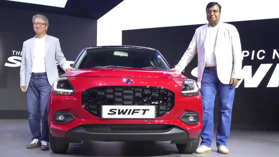 2024 Maruti Suzuki Swift launched at a starting price of ₹6.49 lakh ...
