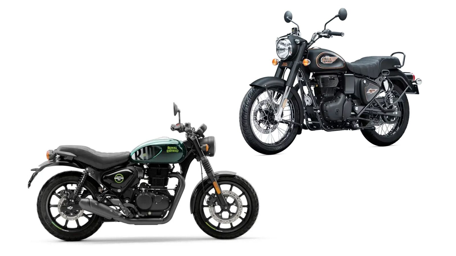 Royal Enfield Bullet 350 vs Hunter 350: Which 350 cc motorcycle should ...