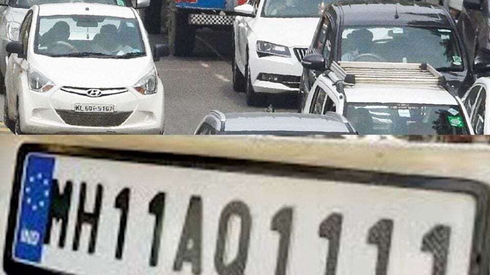 VIP number plate fee hiked for cars in Maharashtra. Check how much you ...