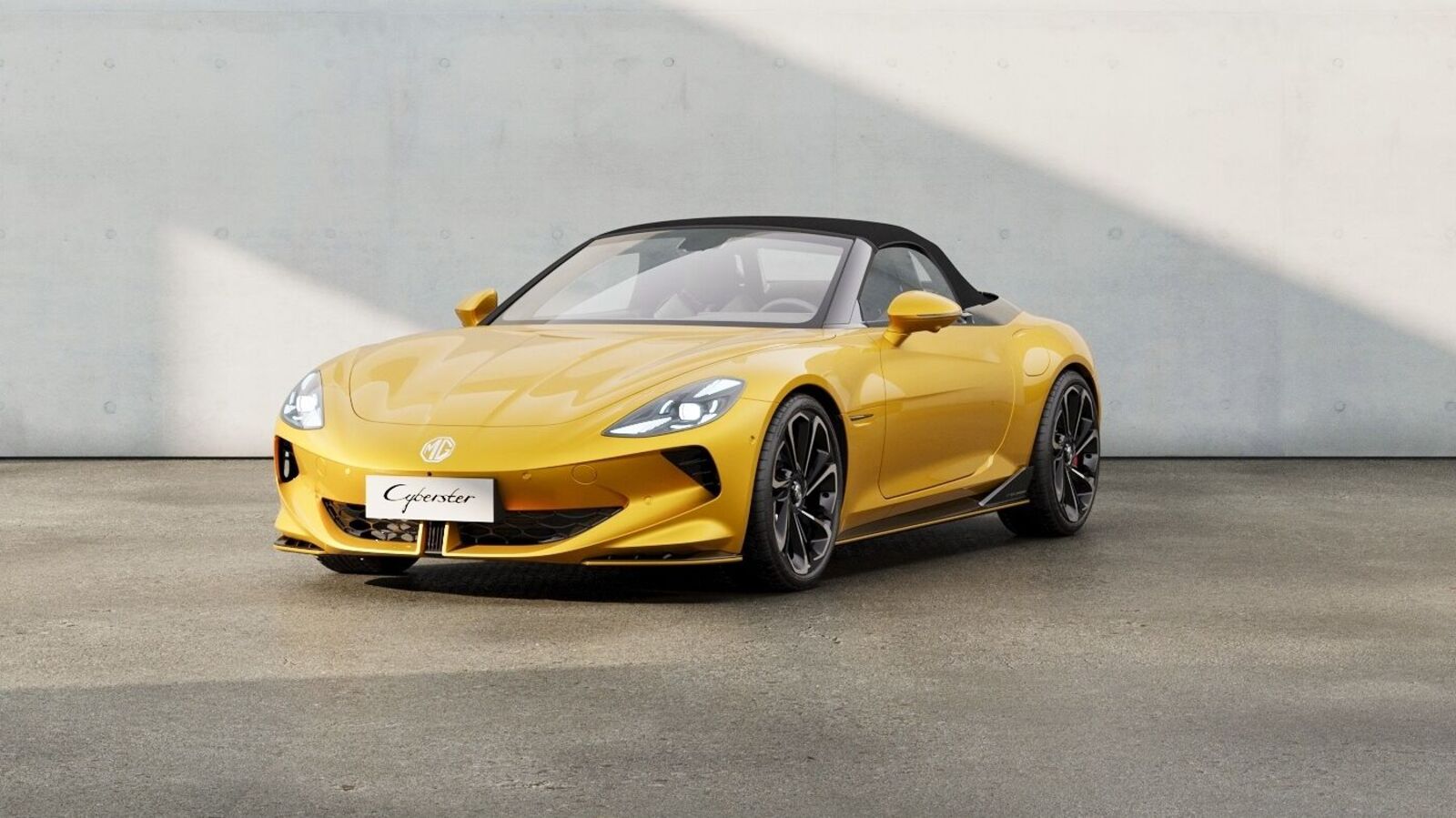 MG Cyberster To Come In Inca Yellow Along With Three Other Eye catching