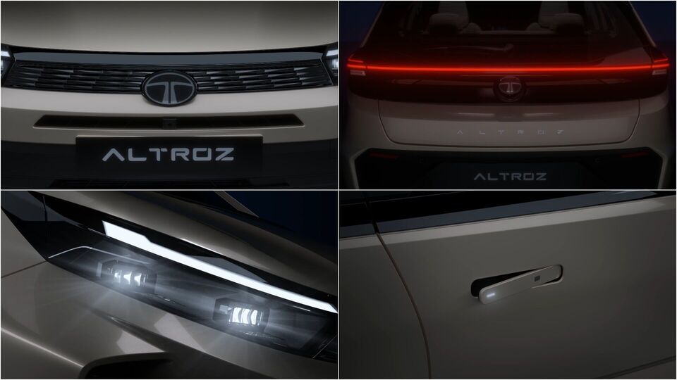 Tata Altroz Facelift teased ahead of launch. Previews new look, more ...