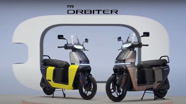 TVS Orbiter electric scooter with 158 km range launched at ₹99,900 | HT ...
