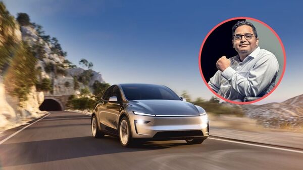 Paytm Founder Vijay Shekhar Sharma takes delivery of Tesla Model Y in ...