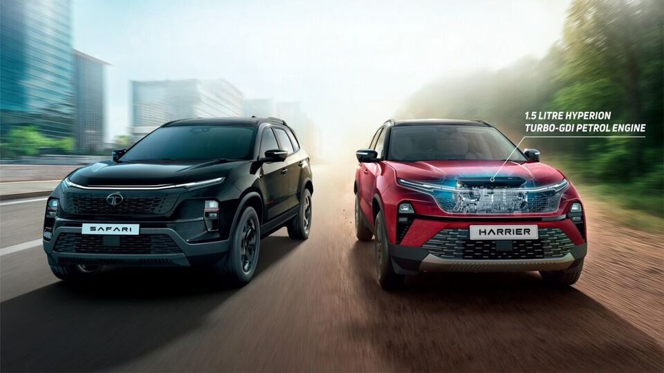 Tata Harrier and Safari petrol variants launched, prices start at ₹12. ...