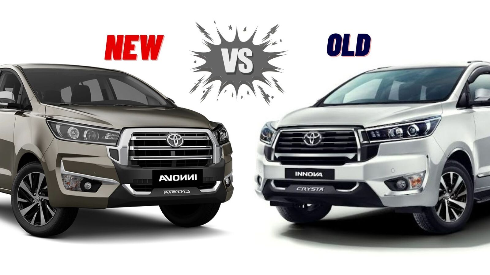 2026 Toyota Innova Crysta vs Old model: What changed in the updated MPV ...