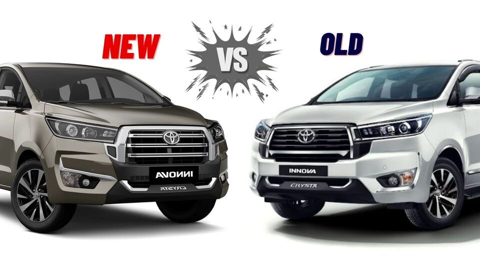 2026 Toyota Innova Crysta vs Old model: What changed in the updated MPV ...