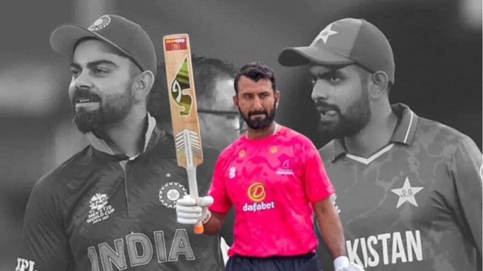 Cheteshwar Pujara: पुजाराचं पुन्हा एकदा वादळी शतक, विराट-बाबरचा 'हा ...