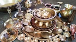 Puja Utensils Cleaning Tips: तांब्या-पितळचे भांडे काळे पडले? स्वच्छ आणि ...