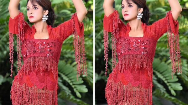 Trina Saha: রেড হট পোশাকে উঁকি দিচ্ছে প্যান্টি! তৃণার পোস্টে ধেয়ে এল ...