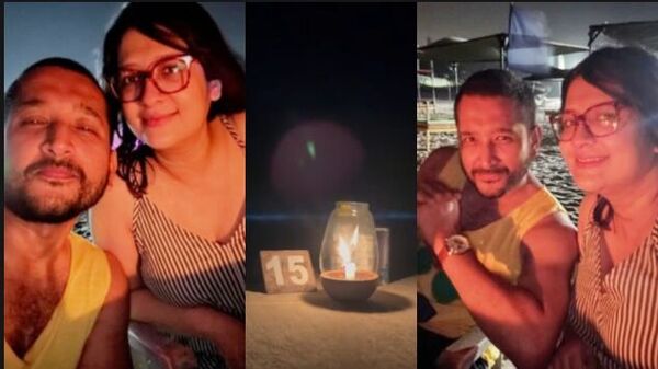 Parambrata-Piya: 'আমাকে চাঁদে উড়িয়ে নিয়ে যাও…', সামনে রাখা মোমবাতি, কোথায় বেবিমুন কাটাচ্ছেন ...