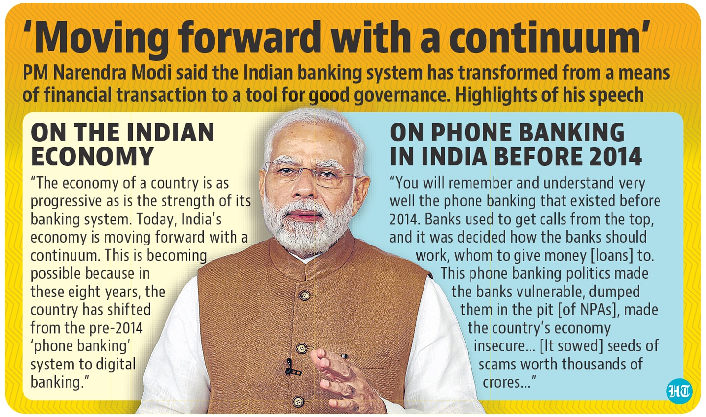 PM Modi unveils 75 digital banking units | Latest News India ...