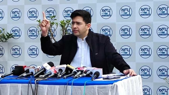 Punjab CM working as 'agent' of BJP, alleges AAP leader Raghav Chadha ...