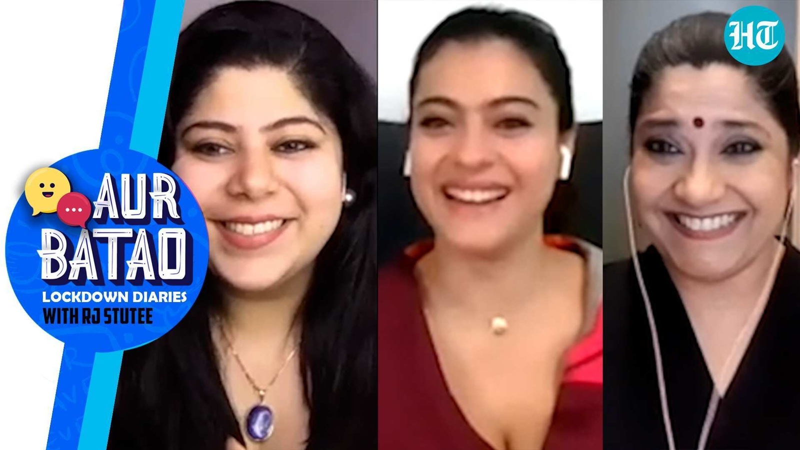 Kajol and Renuka Shahane on Aur Batao | Tribhanga | Hindustan Times