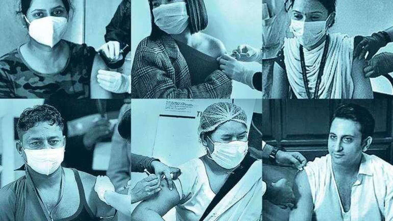 Shielded and vaccinated: India begins mammoth immunisation drive ...