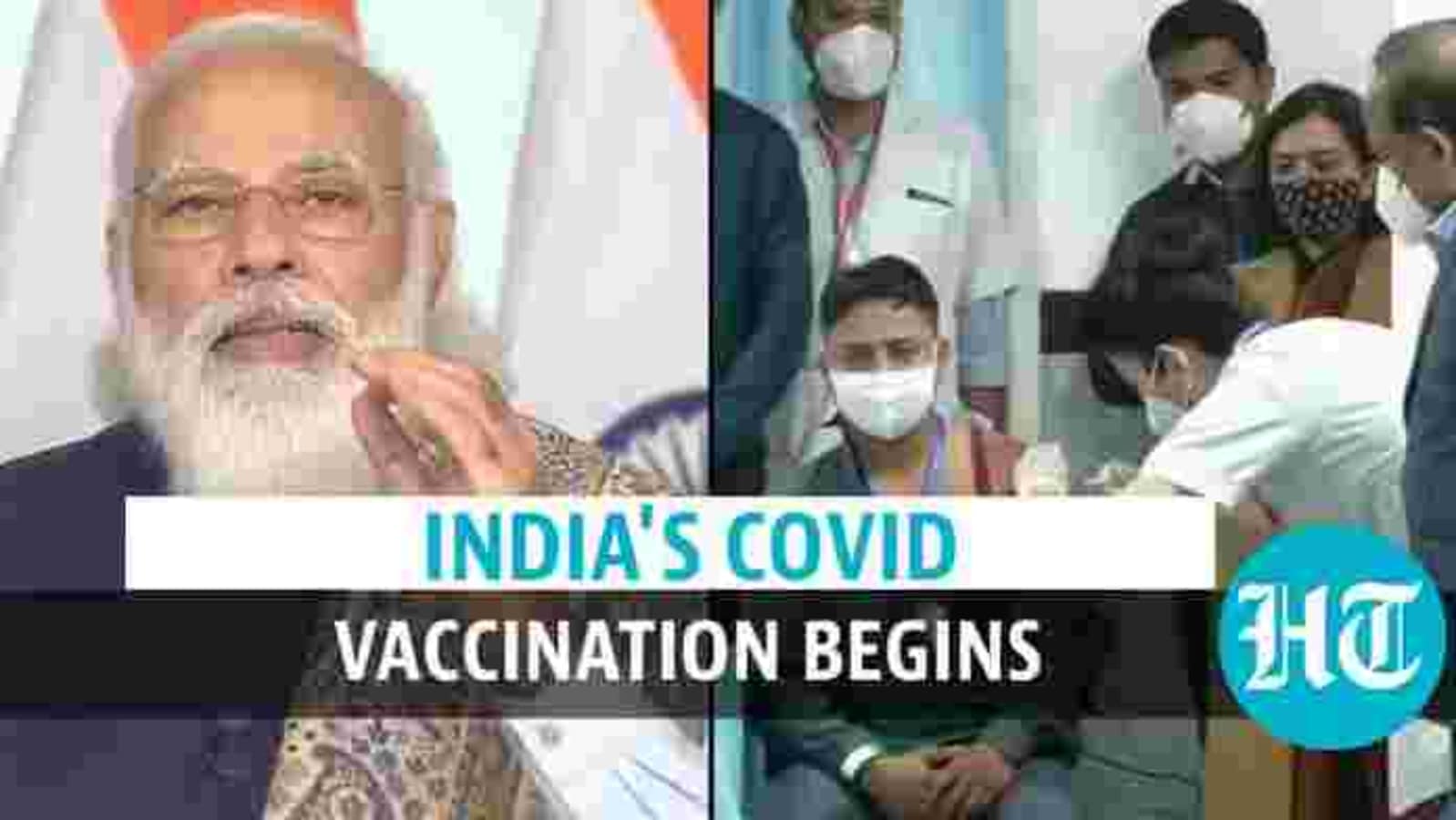 Watch: PM Modi launches vaccine drive against Covid in India ...