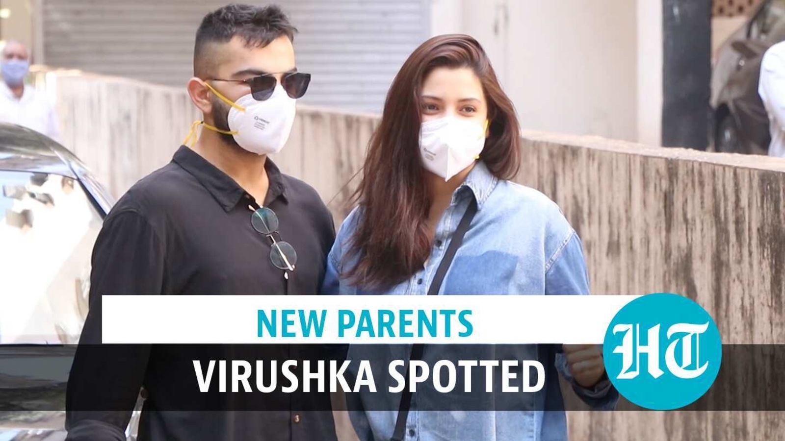 Watch: Anushka, Virat step out for the first time since daughter's ...