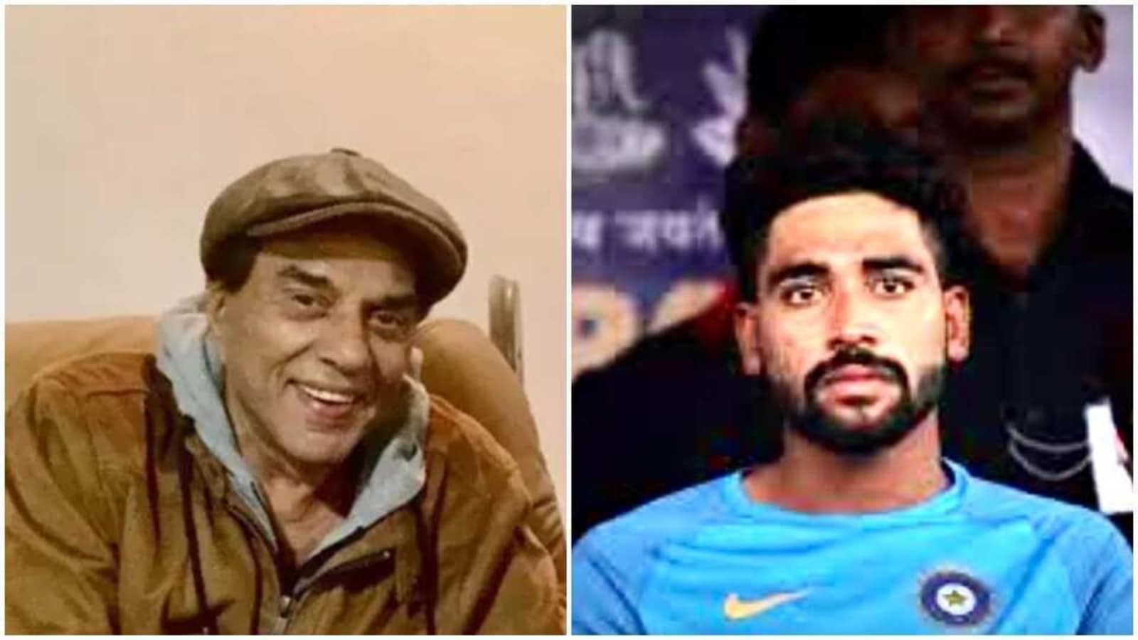 Dharmendra writes emotional note for Mohammed Siraj: 'You played the ...