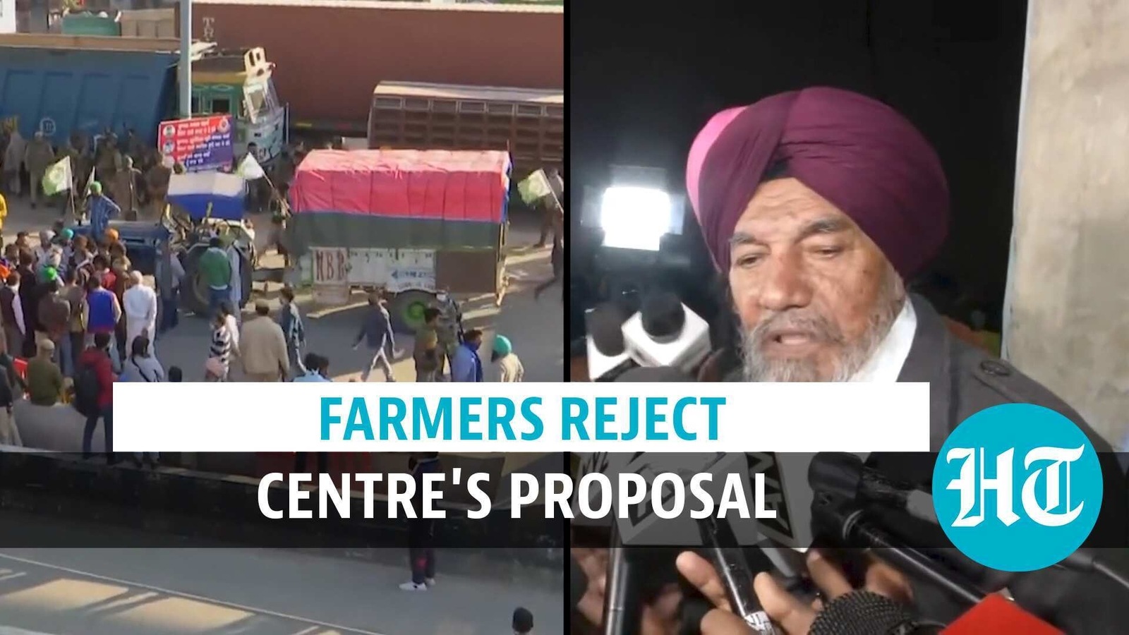 Farmers reject Centre's proposal to put three laws on hold for 1.5 ...